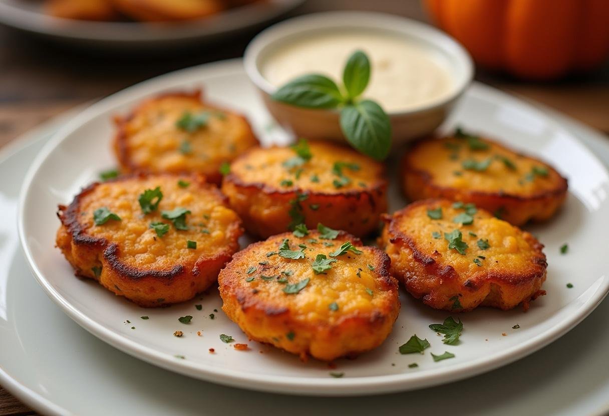 Crispy Cheesy Butternut Squash Fritters – Perfect Fall Snack! - Sweets ...