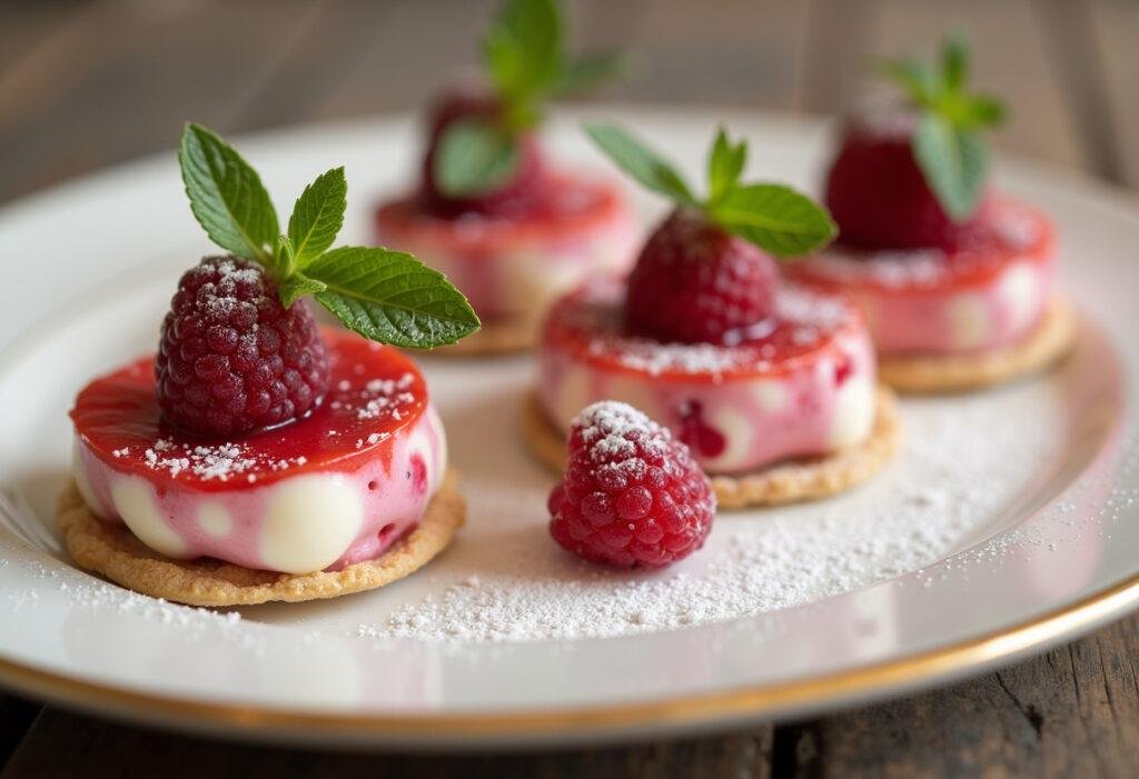 Delicious Raspberry & Mascarpone with White Chocolate Bites - Sweets ...
