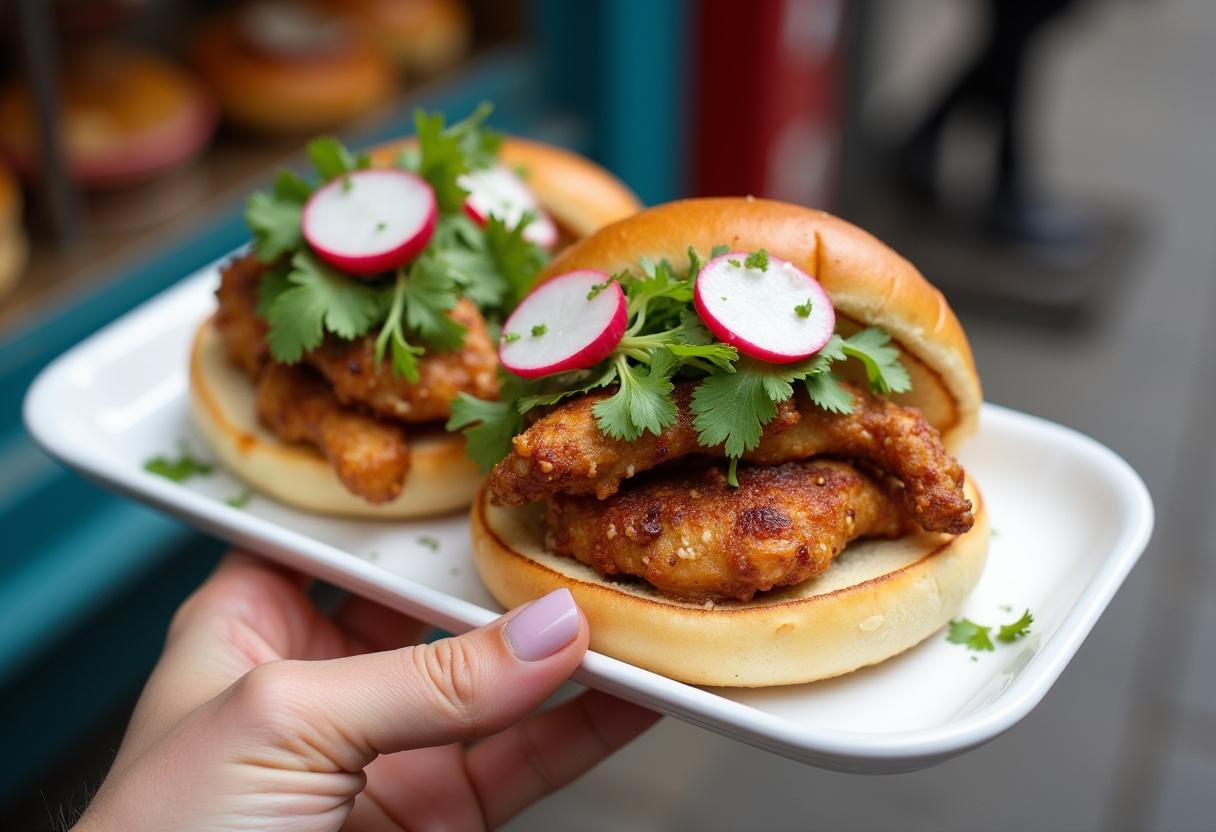 How to Make the Juiciest Korean Chicken Bao – A Street Food Favorite ...